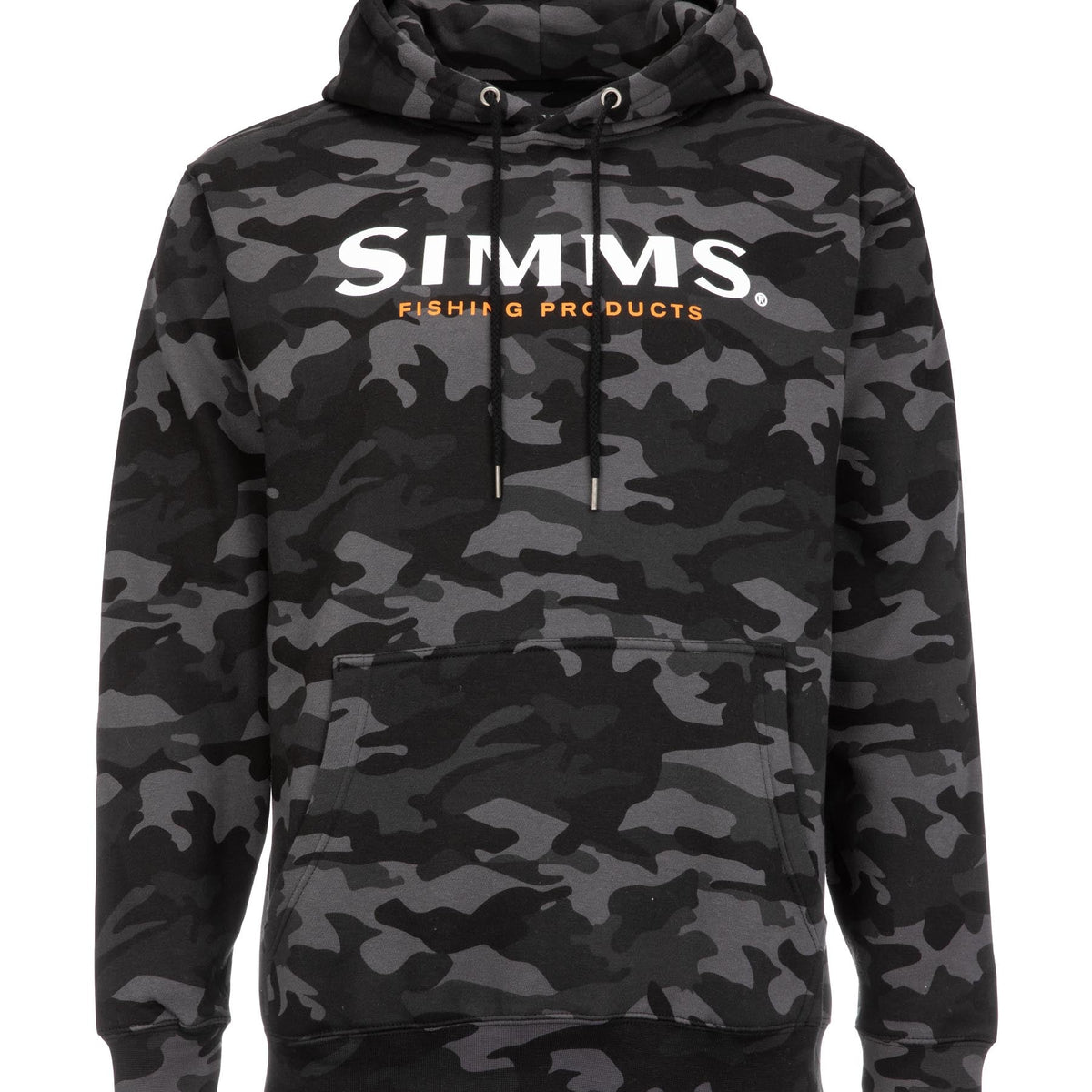 SIMMS LOGO HOODY WOODLAND CAMO 2XL – The Mighty Fish