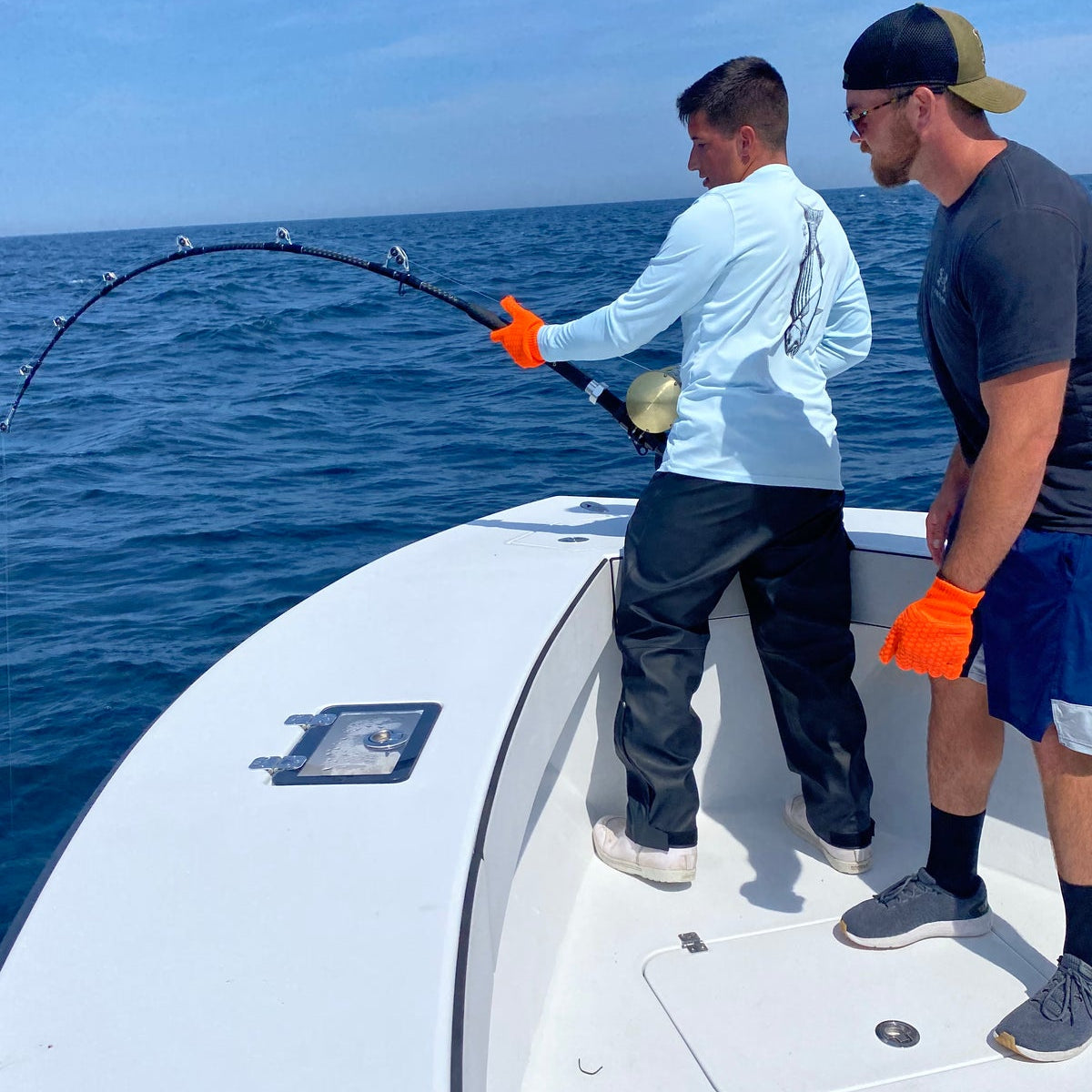 Zack's Team Goose XXL Tuna Rod, No 6 Silver Guides – The Mighty Fish