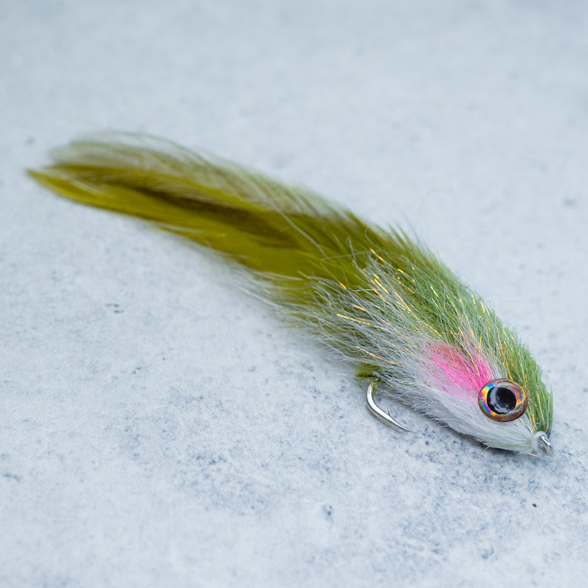 RIO King Kinky Muddler Olive 4/0 – The Mighty Fish
