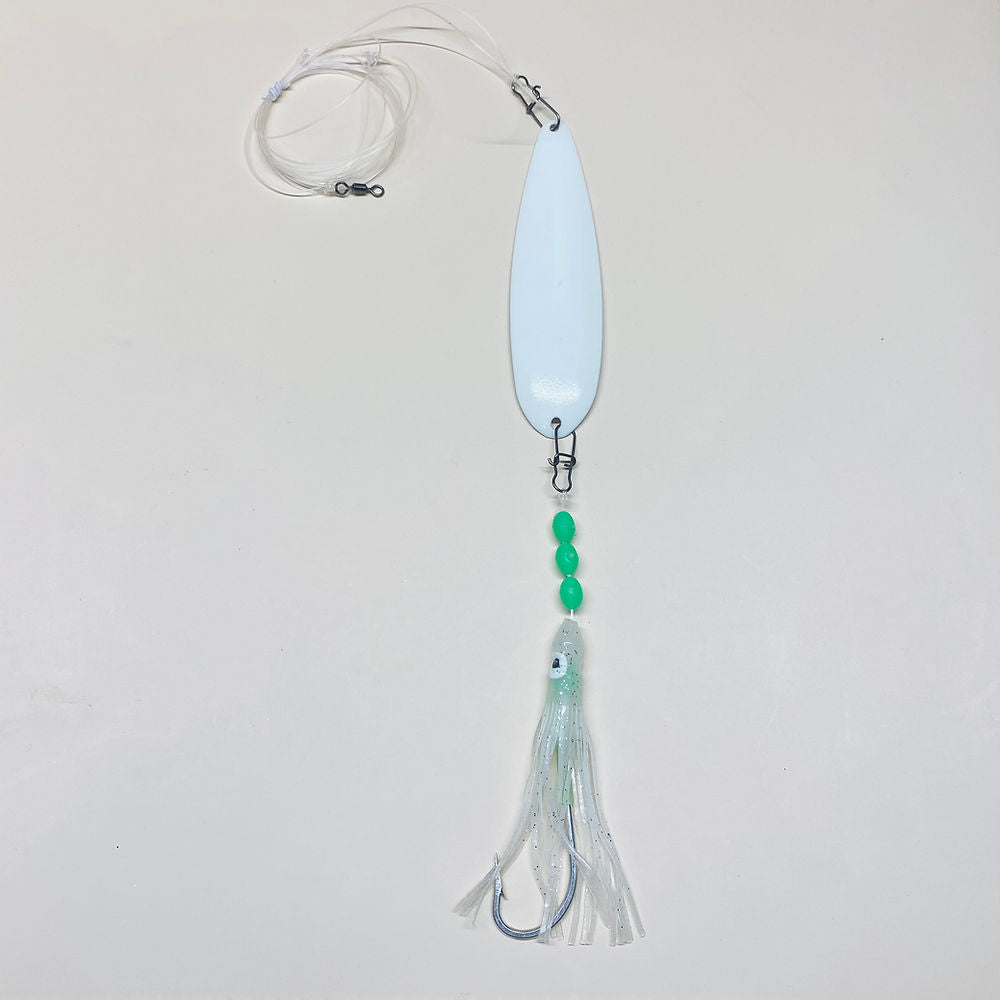 MONOMOY TACKLE 5" GLOW SPOON GLOW SQUID – The Mighty Fish