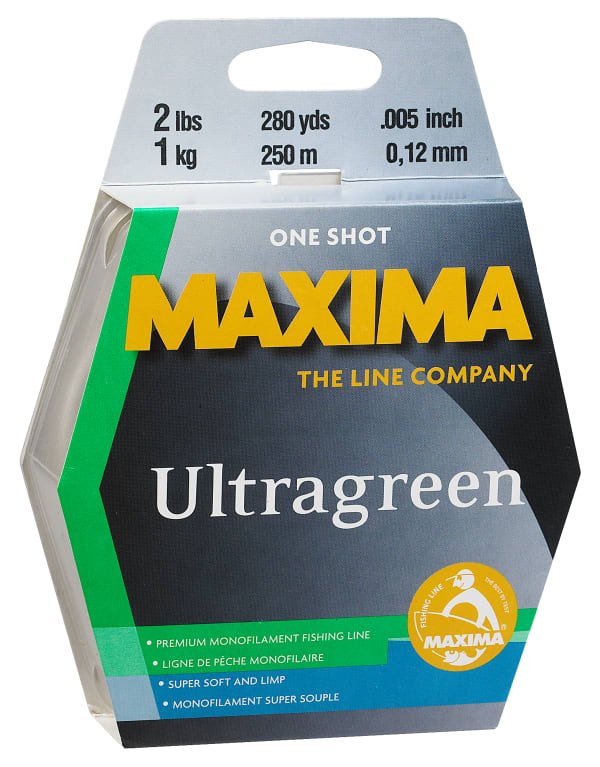 MAXIMA ULTRAGREEN ONE SHOT SPOOL – The Mighty Fish