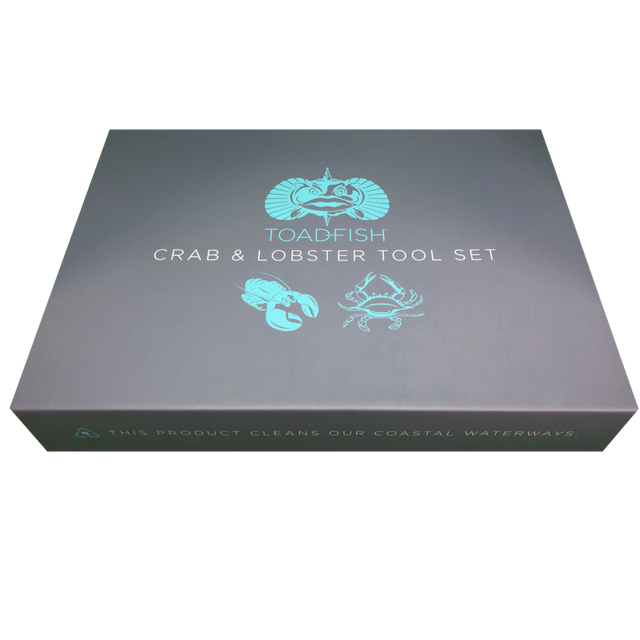 TOADFISH CRAB & LOBSTER TOOL SET 2 CRAB CUTTERS & 4 SEAFOOD FORKS – The ...