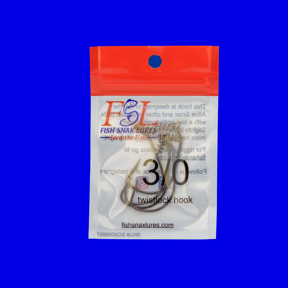FISH SNAX TWISTLOCK HOOKS 4 PACK – The Mighty Fish